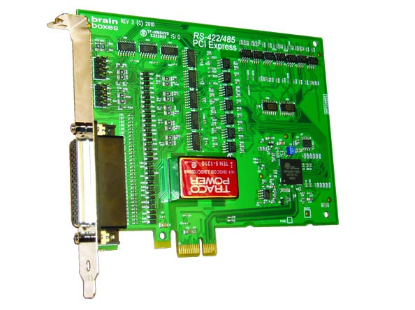 Brainboxes 4 port PCIe RS422/485 Opto Isolated serial card released ...