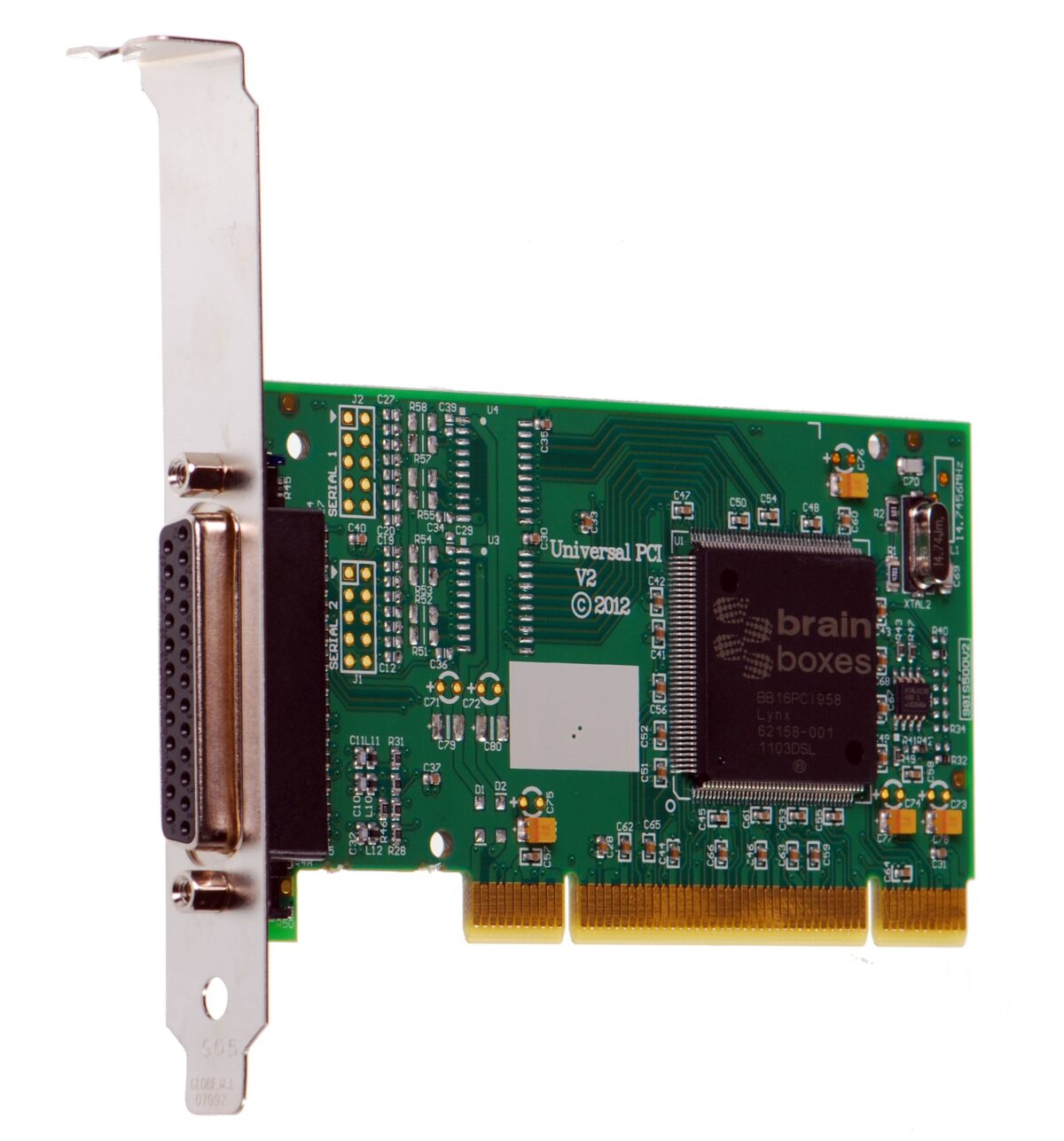 IS-500 Intashield 1 LPT Printer Port PCI Card - Brainboxes