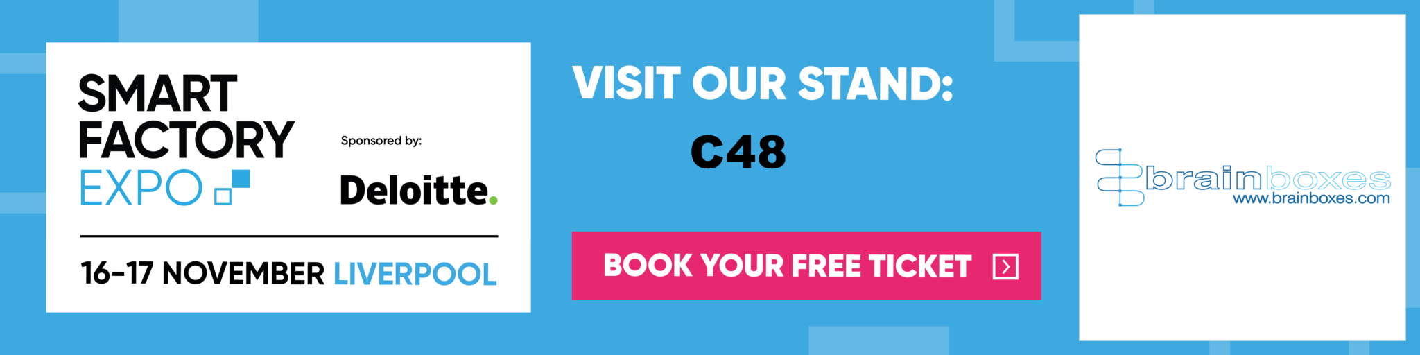 Visit us at Smart Factory Expo 2022! - Brainboxes