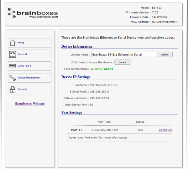 How do I use my Ethernet-to-Serial device on Linux? - Brainboxes