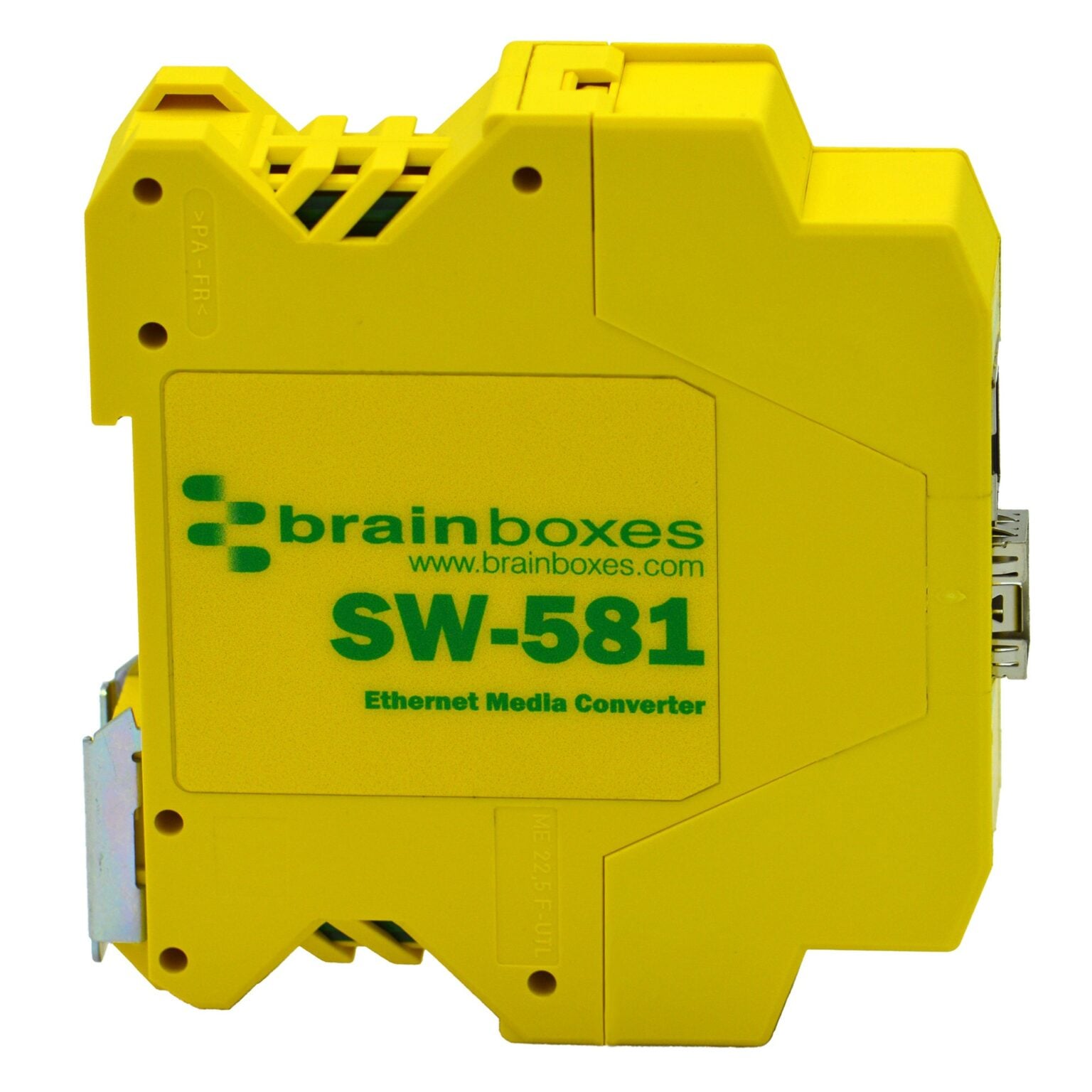 SW-581 Industrial Gigabit SFP Media Converter - Brainboxes